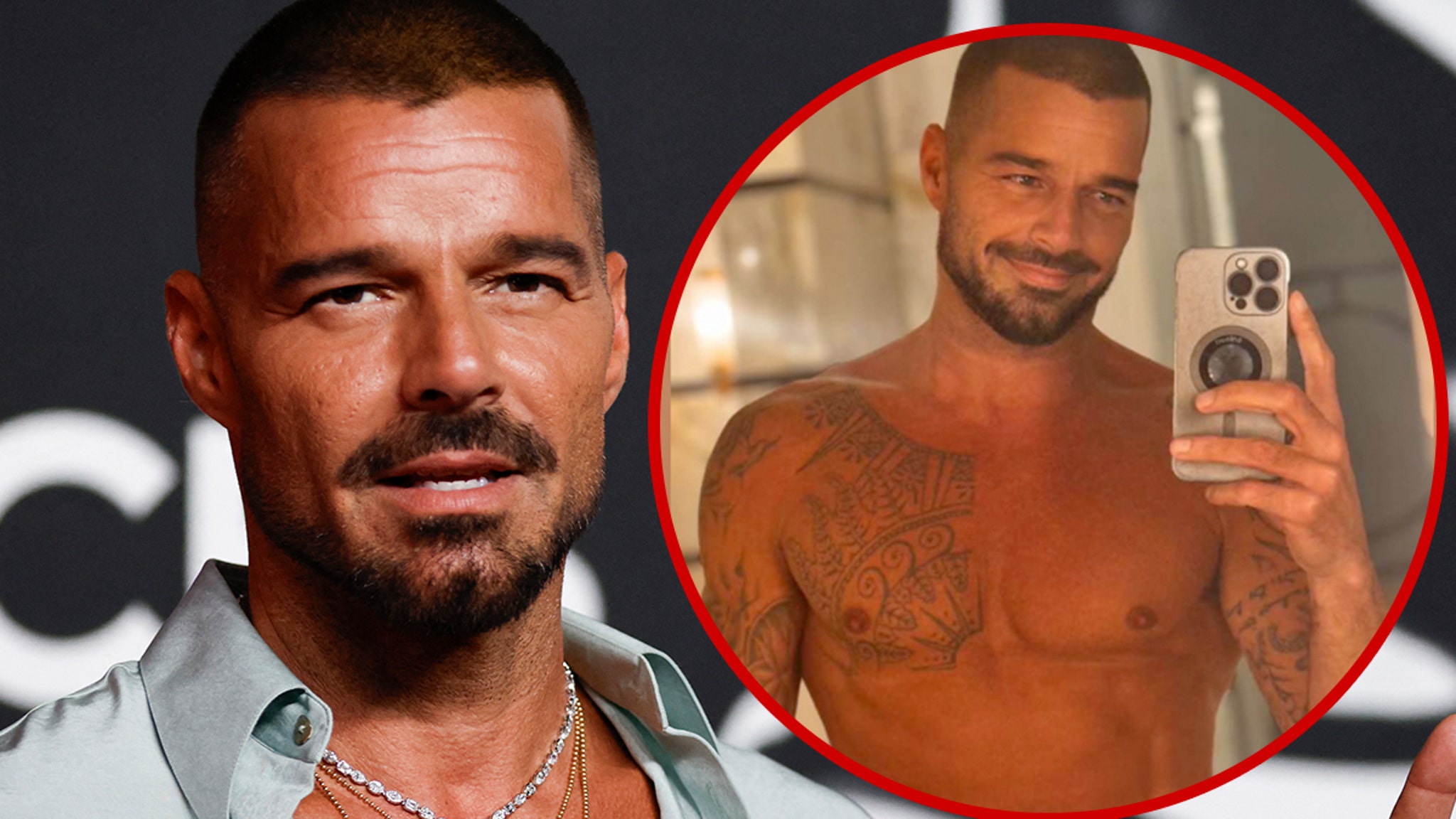 Ricky Martin Turns Up the Heat with Another Shirtless Instagram Tease ...